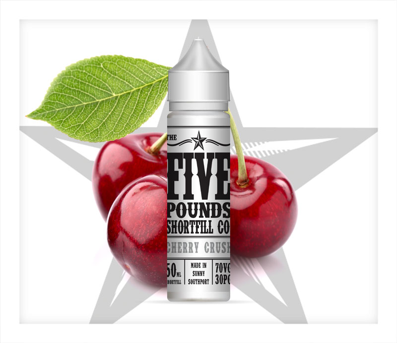 Cherry Crush Five Pound Vaping Shortfill - One Pound E Liquid and DIY ...